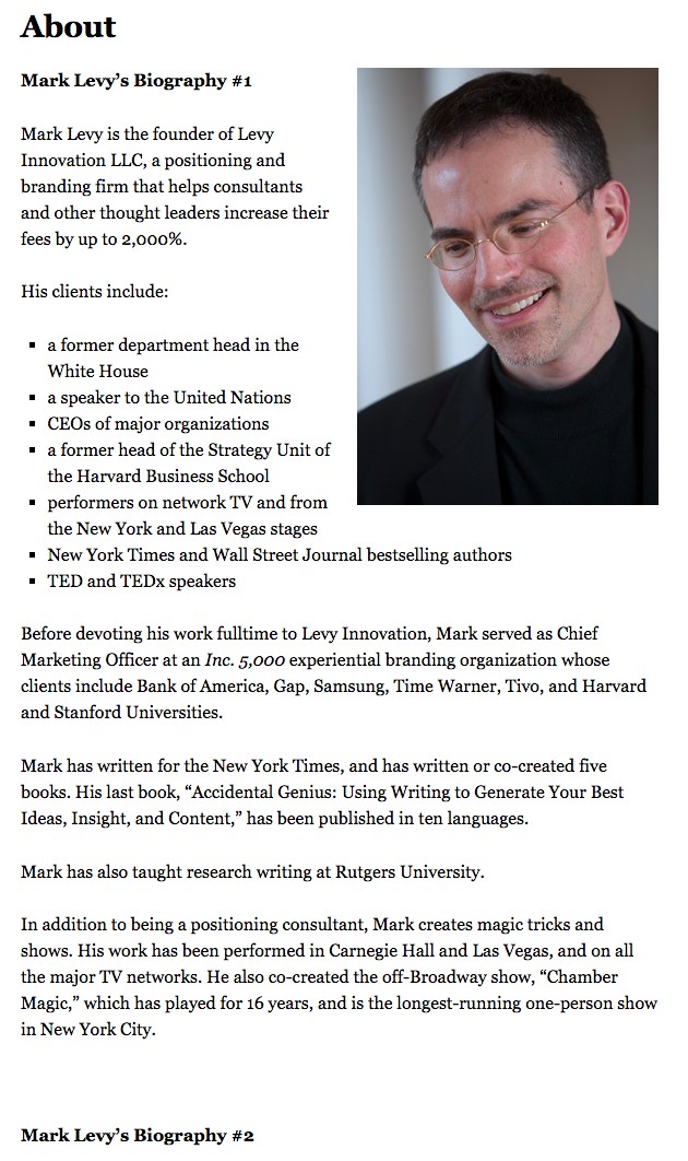 11 Of The Best Professional Bio Examples We ve Ever Seen Bio